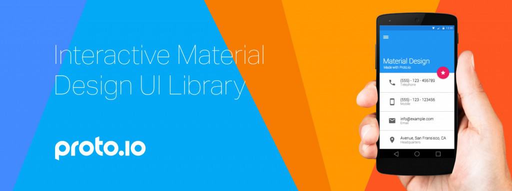 Interactive Material Design UI Library | Proto.io Blog