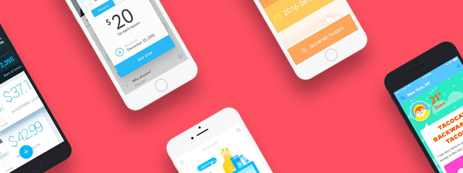 Top 5 Mobile Interaction Designs of June 2016 - Proto.io Blog