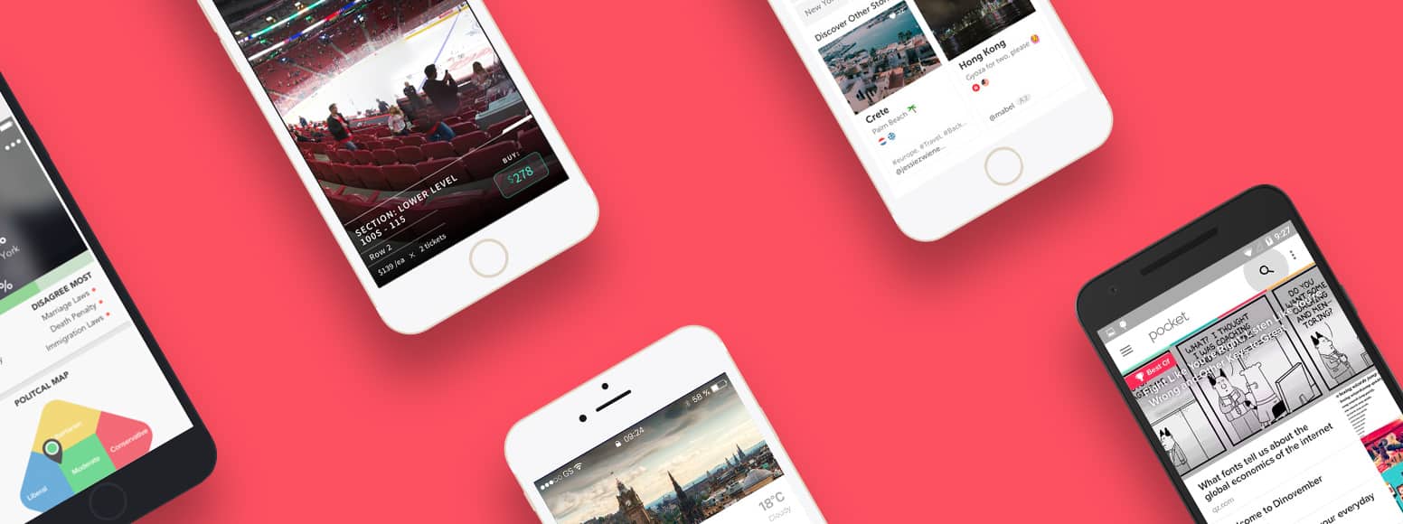 Top 5 Mobile Interaction Designs of September 2016 - Proto.io Blog