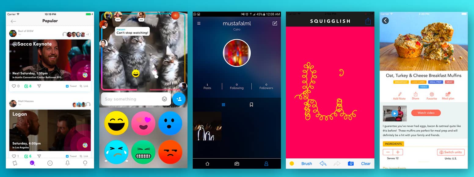 Top 10 Mobile App UI of March 2017 - Proto.io Blog
