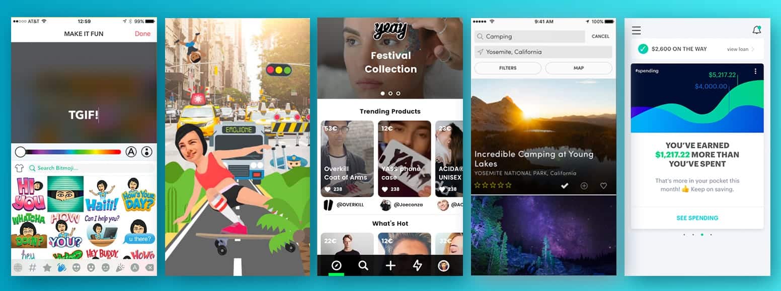 Top 9 Mobile App UI of June 2017 - Proto.io Blog