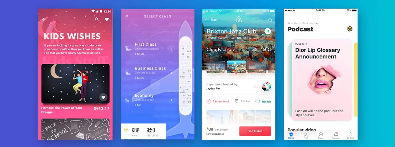 Top 5 Mobile Interaction Designs of July 2017 - Proto.io Blog
