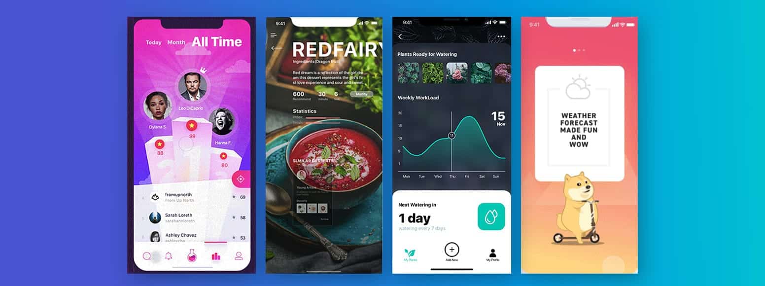 Top 5 Mobile Interaction Designs of December 2017 - Proto.io Blog