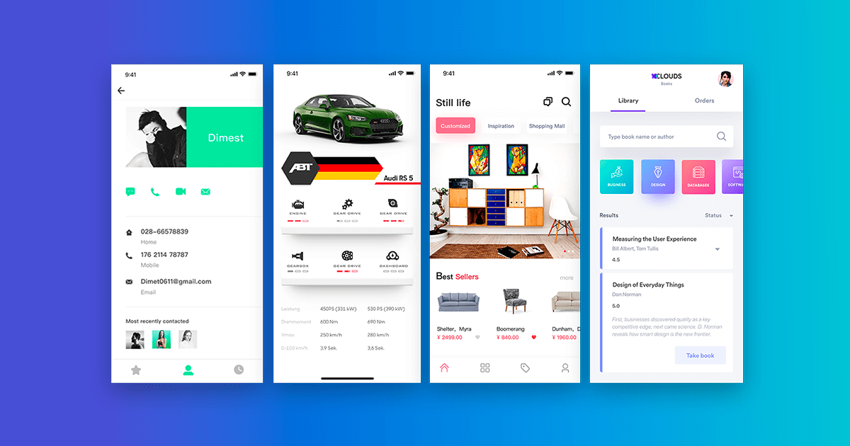 Top 5 Mobile Interaction Designs of April 2018 - Proto.io Blog