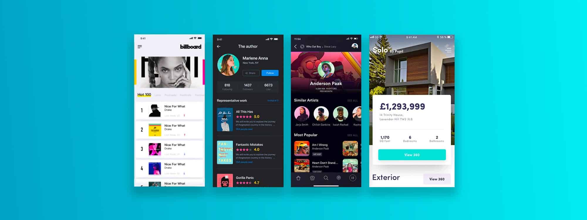Top 5 Mobile Interaction Designs of June 2018 - Proto.io Blog