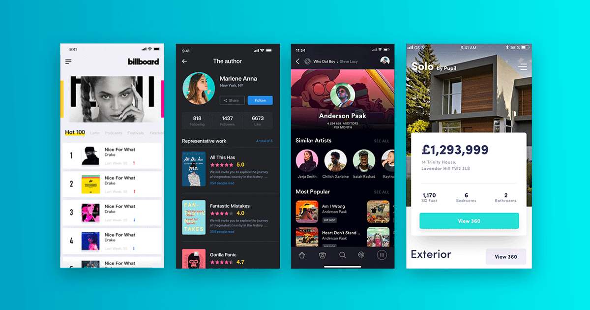 Top 5 Mobile Interaction Designs of June 2018 - Proto.io Blog