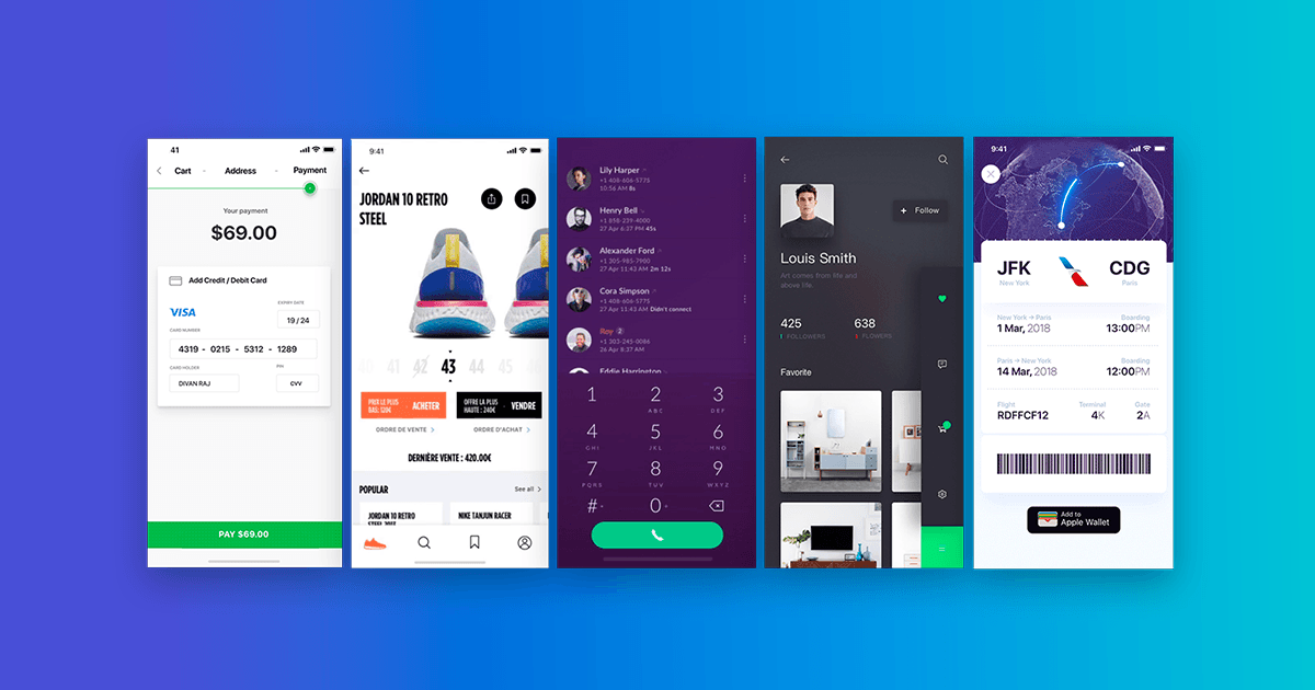 Top 5 Mobile Interaction Designs of July 2018 - Proto.io Blog