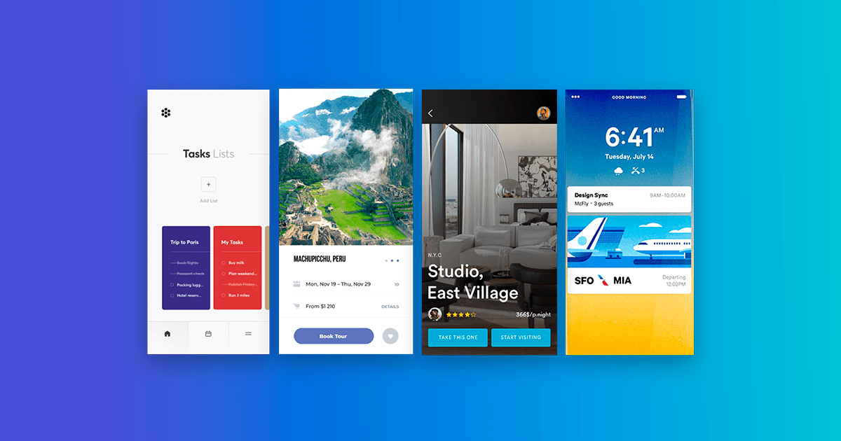 Top 5 Mobile Interaction Designs of August 2018 - Proto.io Blog
