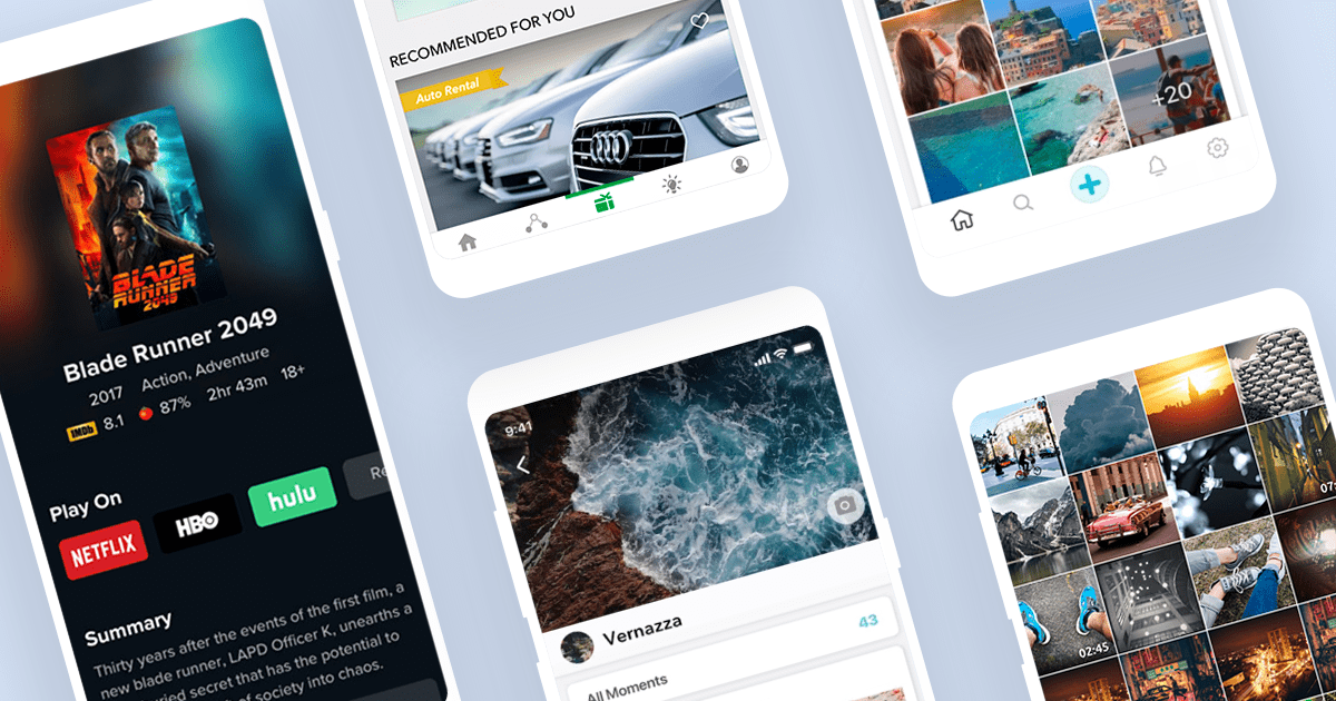 Top 5 Mobile App Designs of October 2018 - Proto.io Blog