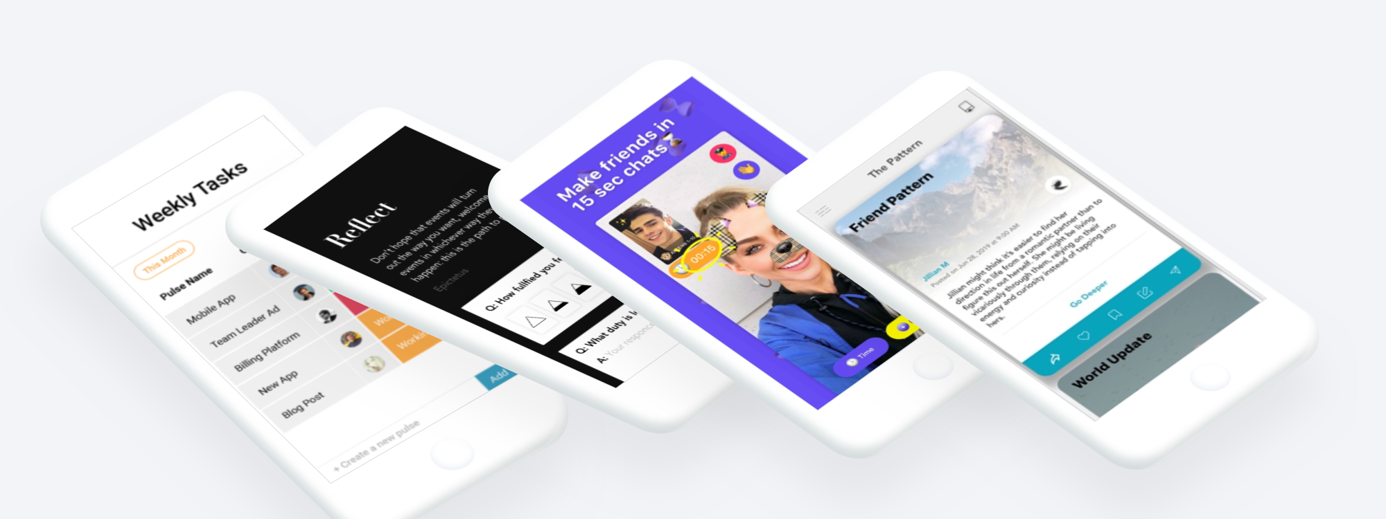 Top 5 Mobile App Designs of August 2019 - Proto.io Blog